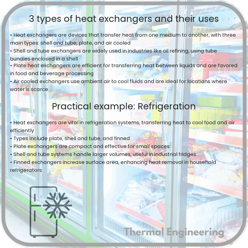 3 Types of Heat Exchangers and Their Uses