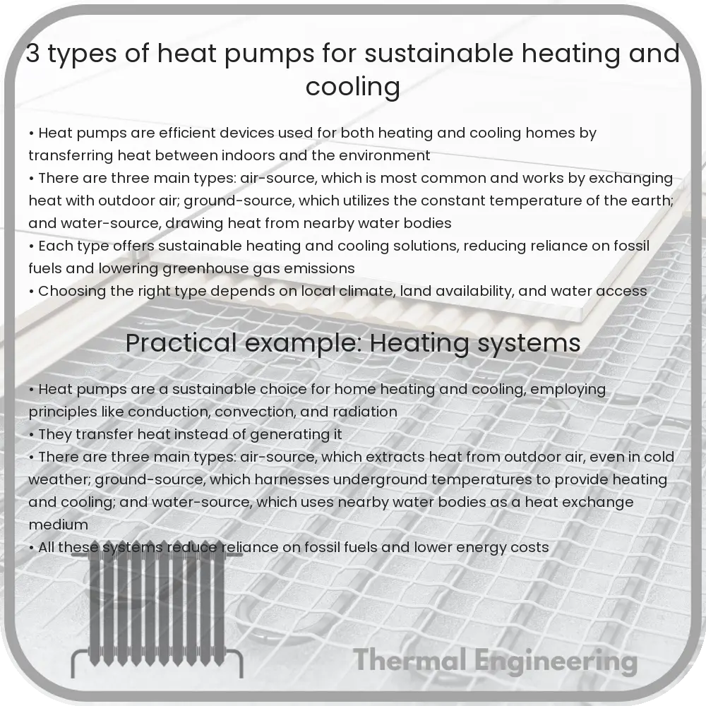3 Types of Heat Pumps for Sustainable Heating and Cooling