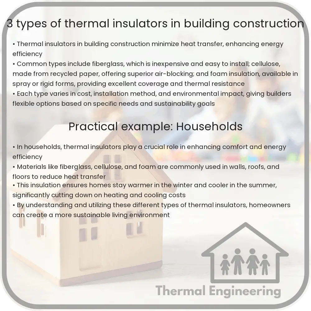 3 Types of Thermal Insulators in Building Construction