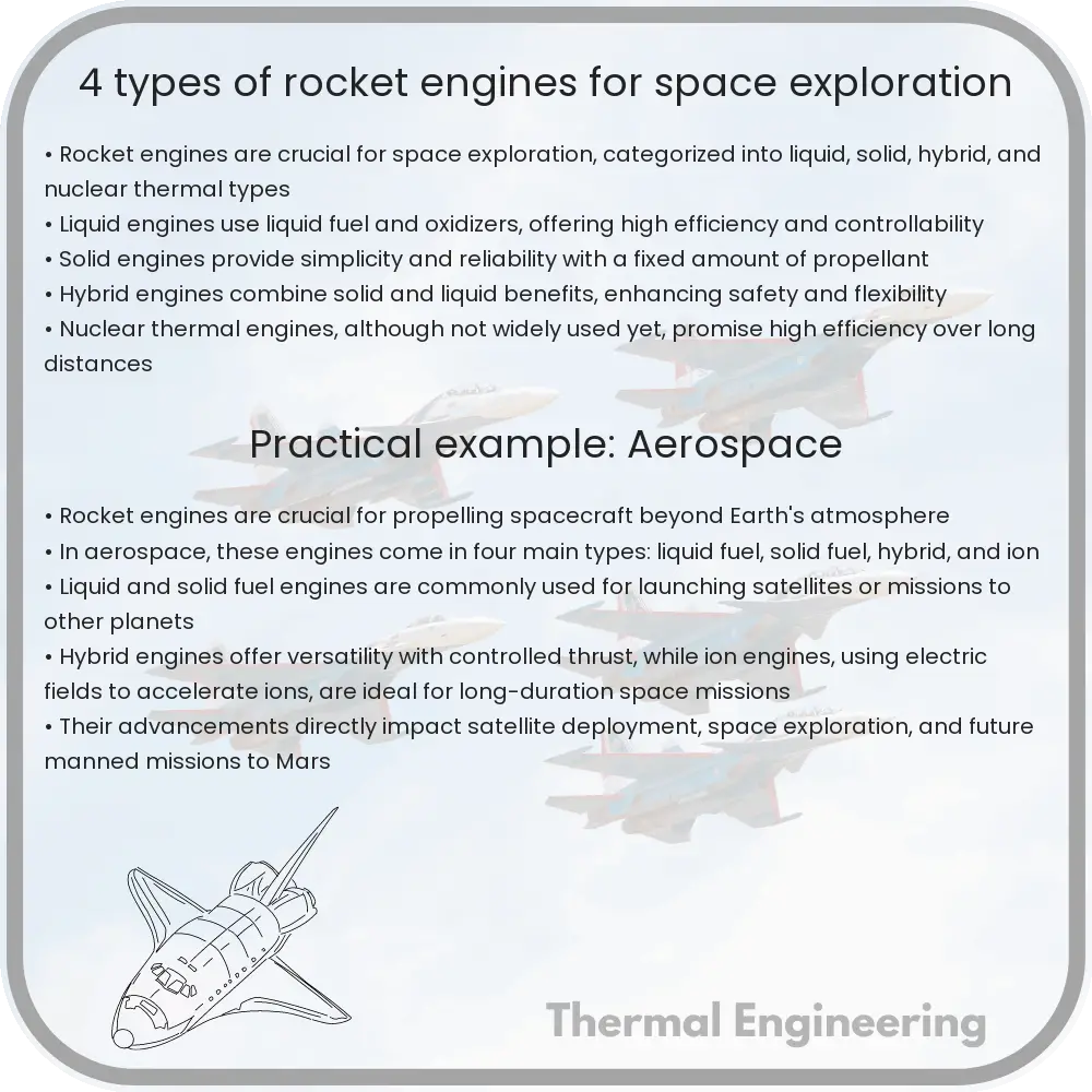 4 Types of Rocket Engines for Space Exploration
