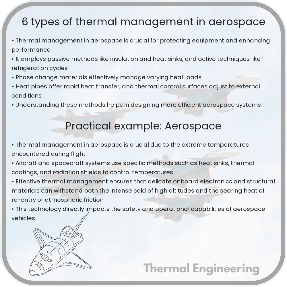6 Types of Thermal Management in Aerospace