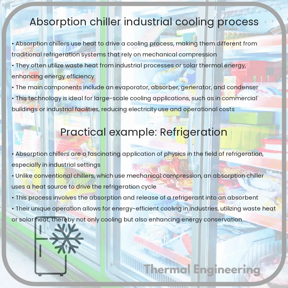 Absorption Chiller | Industrial Cooling Process
