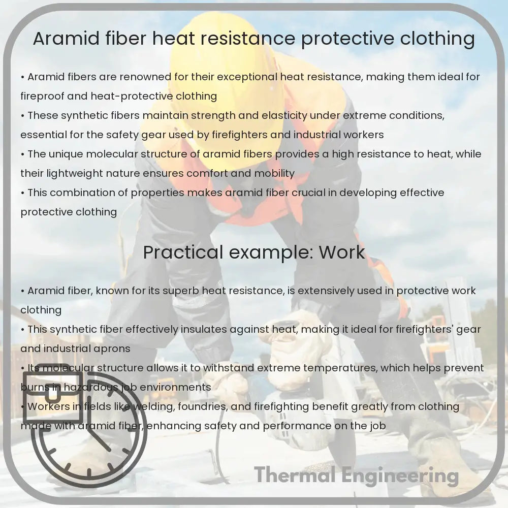 Aramid Fiber | Heat Resistance, Protective Clothing