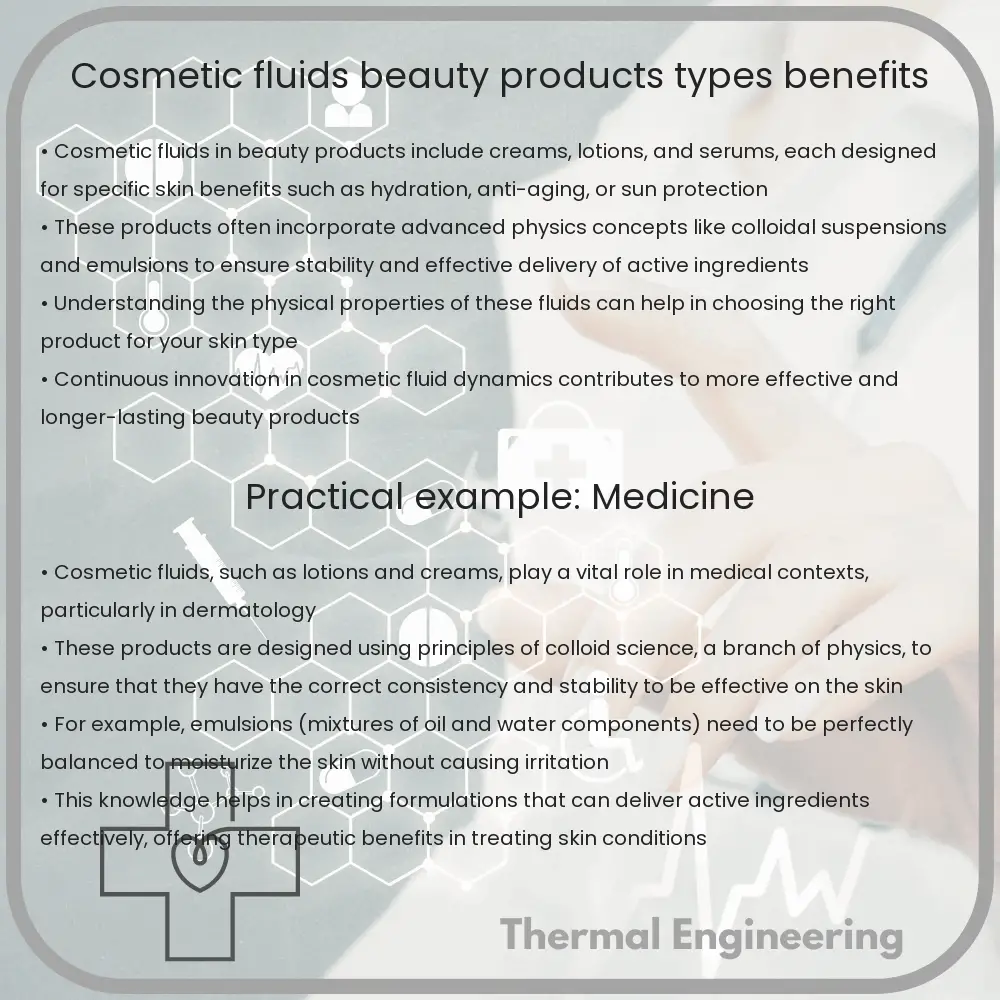 Cosmetic Fluids | Beauty Products, Types & Benefits