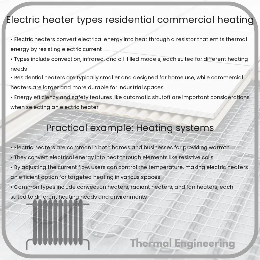 Electric Heater | Types, Residential & Commercial Heating
