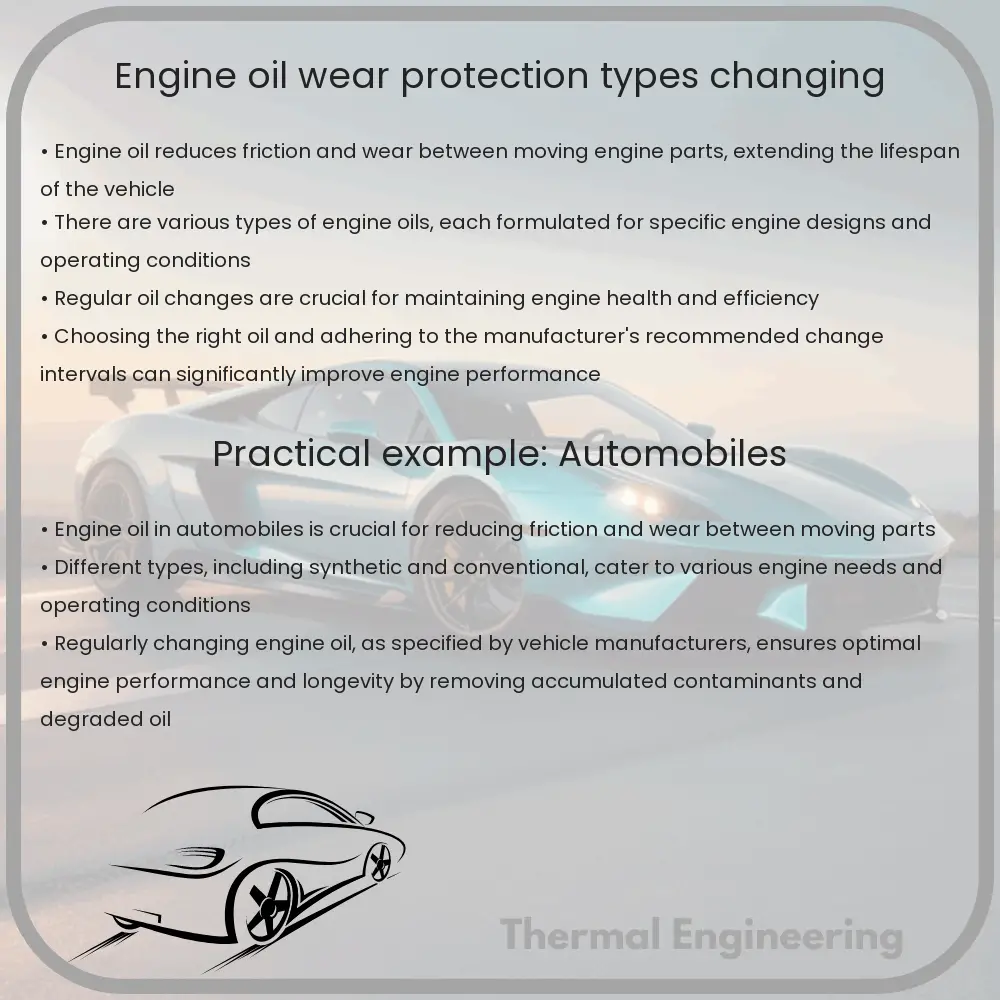 Engine Oil | Wear Protection, Types & Changing