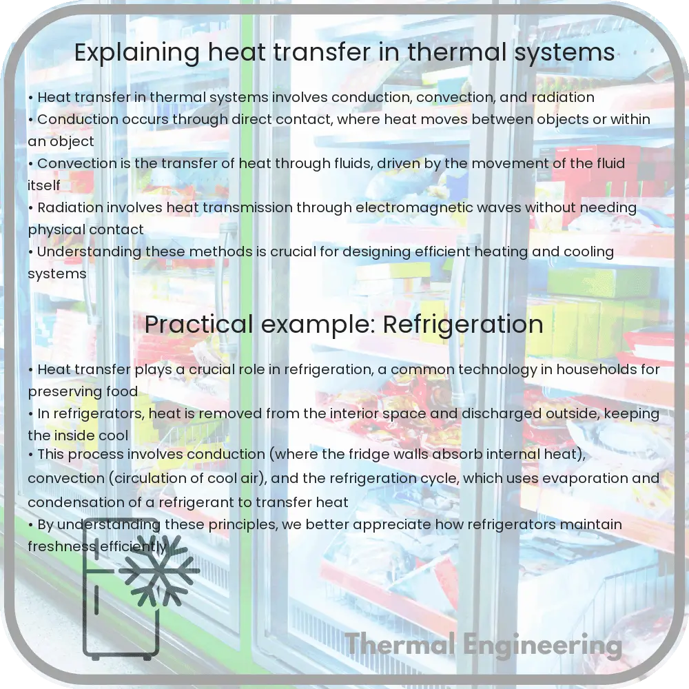 Explaining Heat Transfer in Thermal Systems