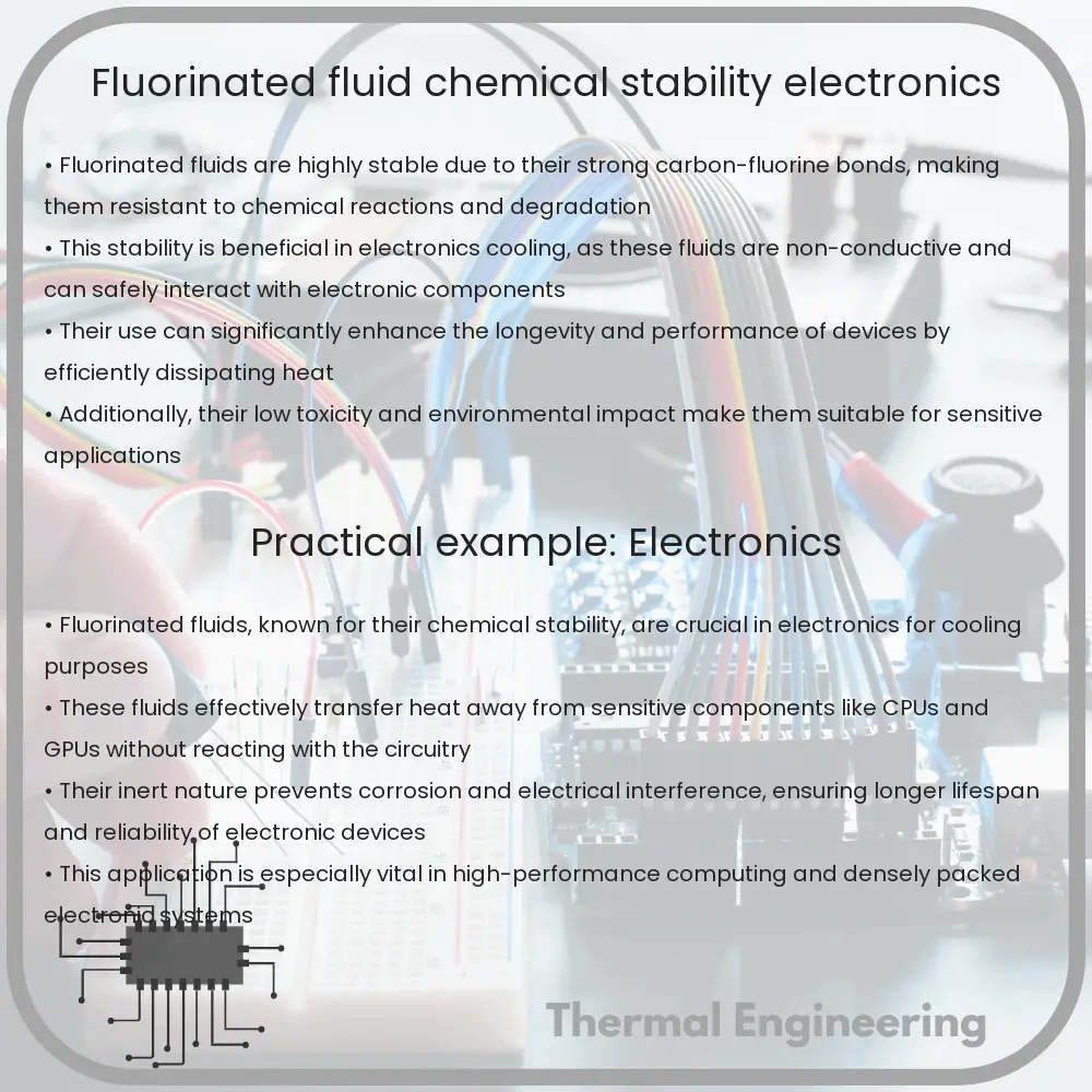 Fluorinated Fluid | Chemical Stability & Electronics