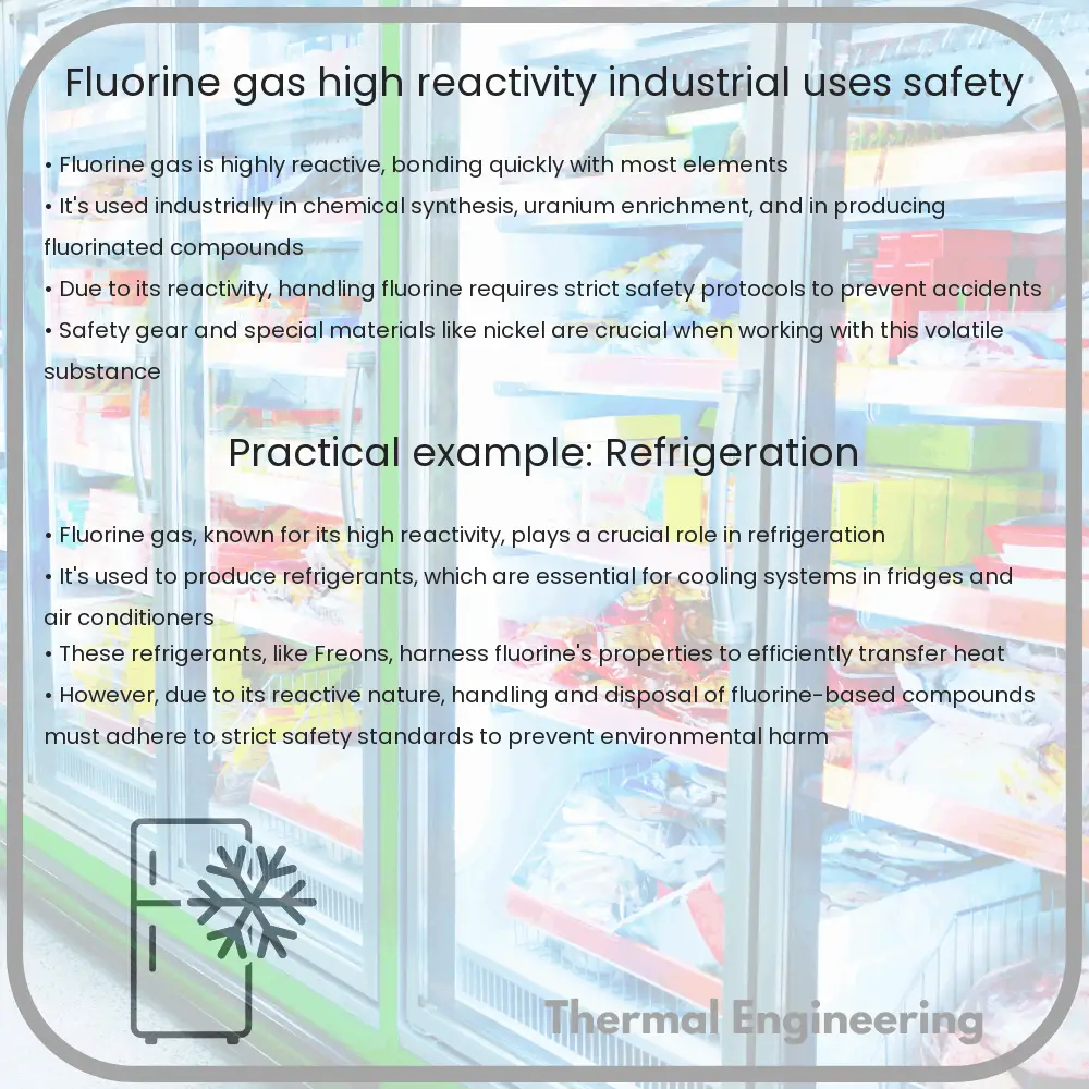 Fluorine Gas | High Reactivity, Industrial Uses & Safety