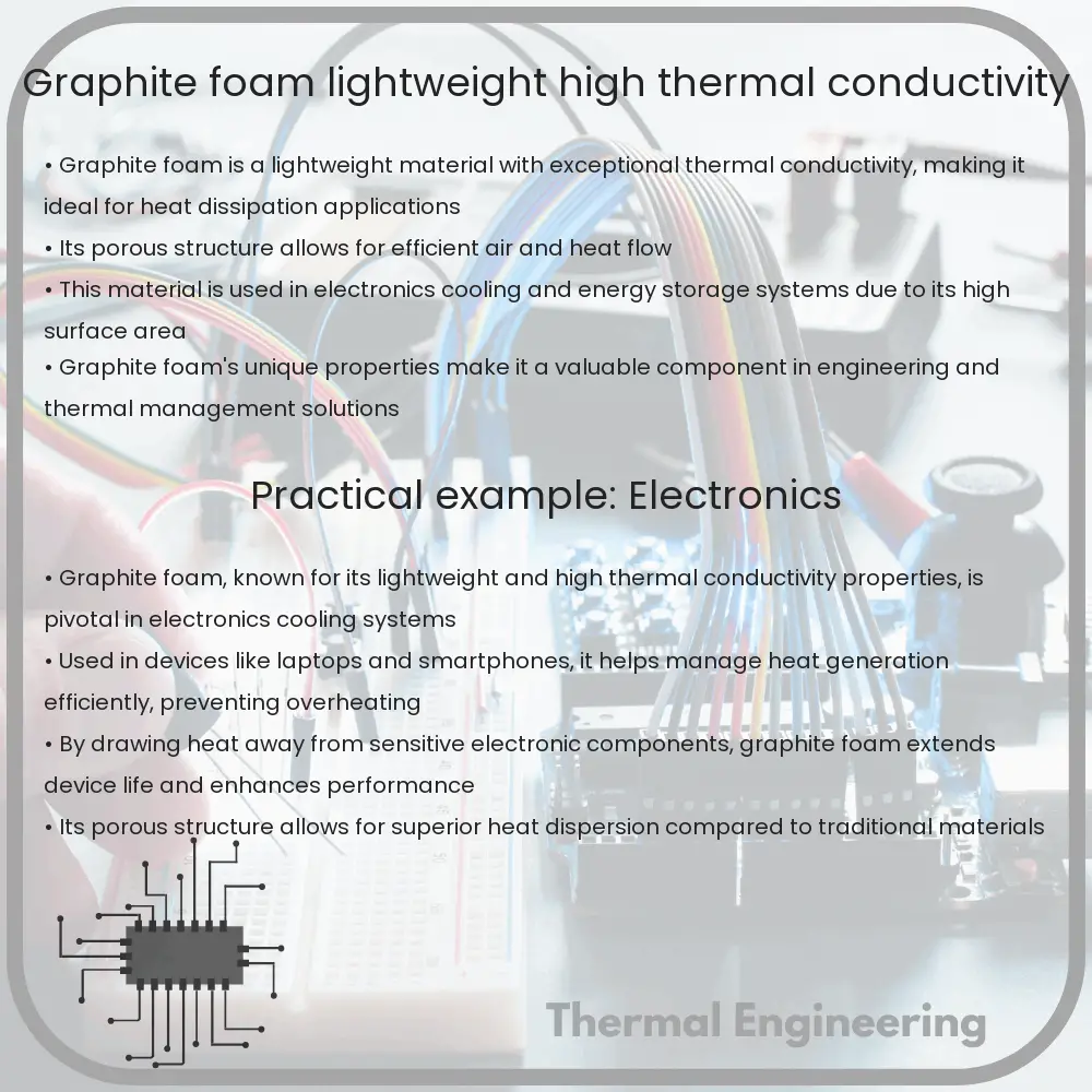 Graphite Foam | Lightweight, High Thermal Conductivity