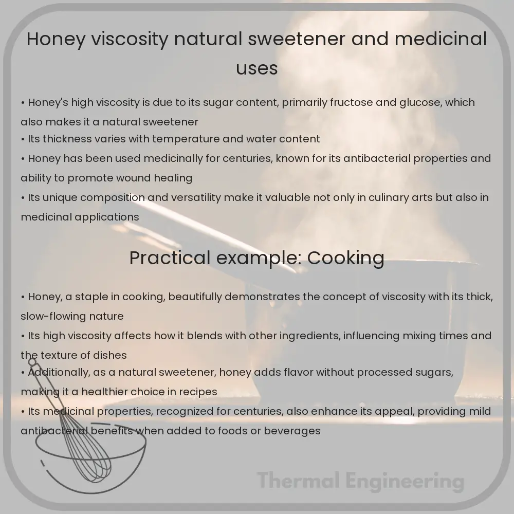 Honey | Viscosity, Natural Sweetener, and Medicinal Uses