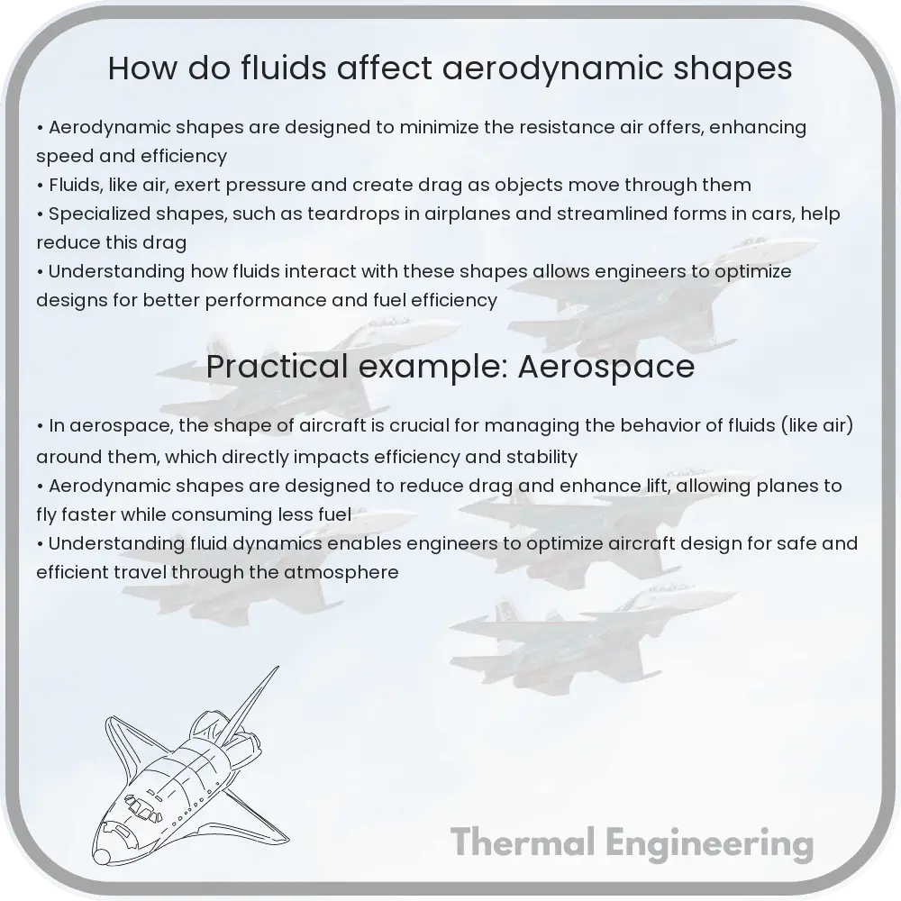 How Do Fluids Affect Aerodynamic Shapes?