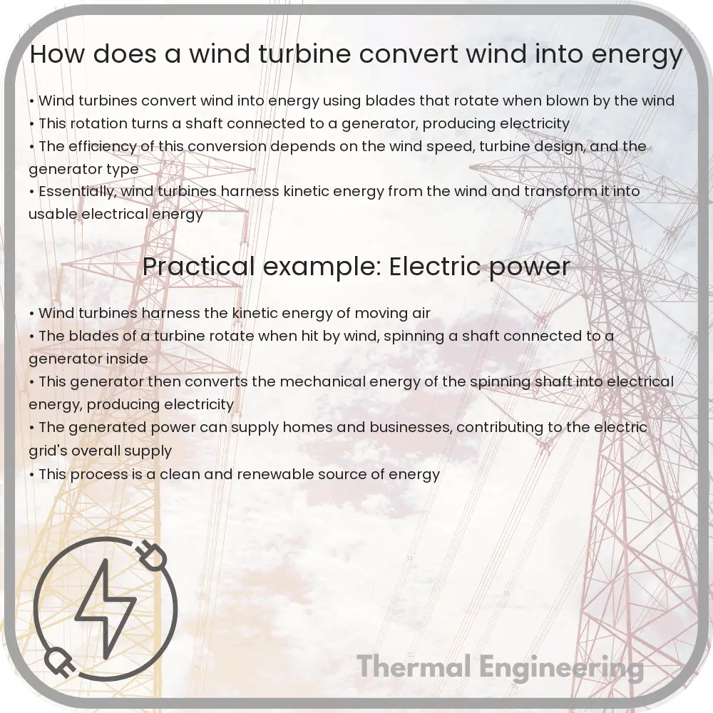 How Does A Wind Turbine Convert Wind Into Energy