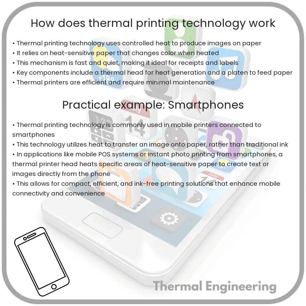 How does thermal printing technology work How does thermal printing technology work