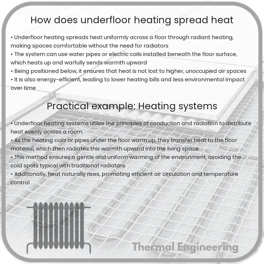 How Does Underfloor Heating Spread Heat?