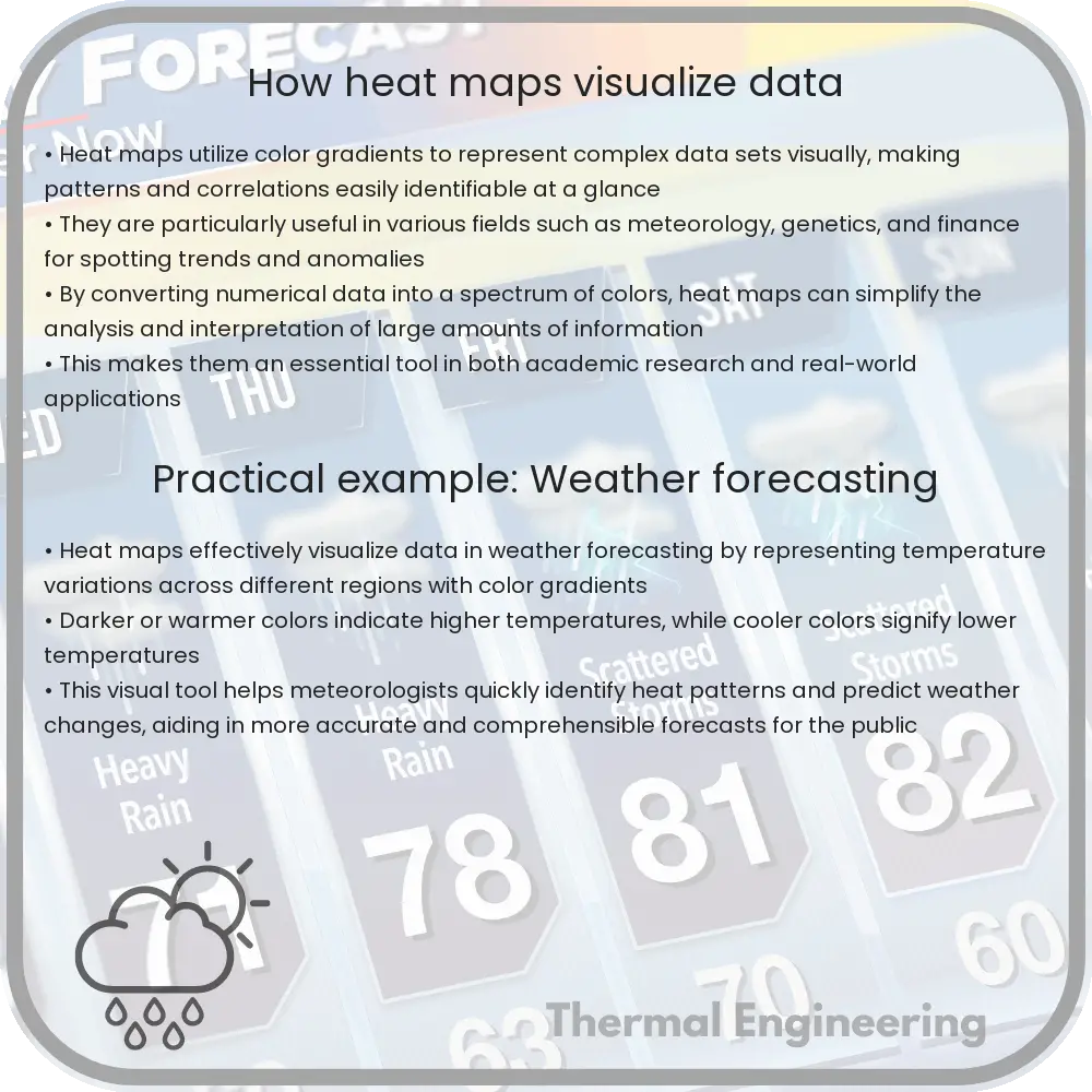 How heat maps visualize data How heat maps visualize data