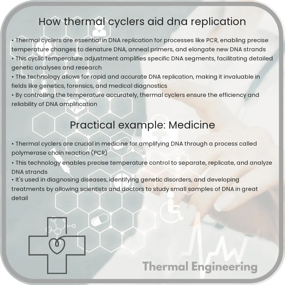 How thermal cyclers aid DNA replication