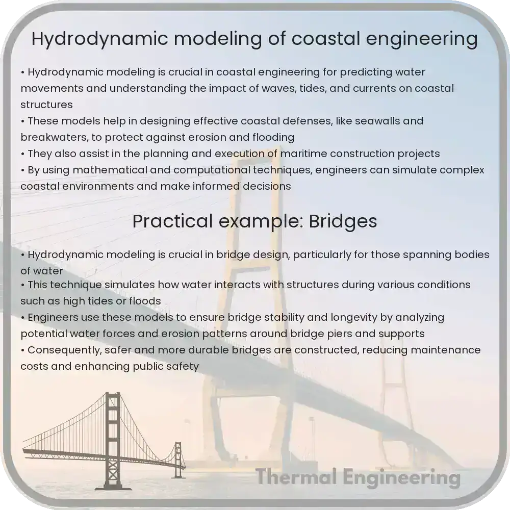 Hydrodynamic Modeling Of Coastal Engineering