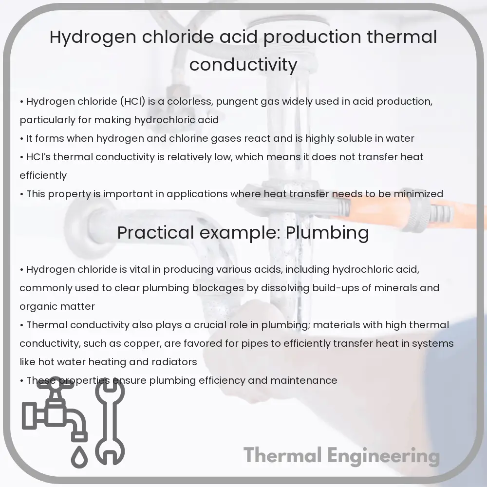 Hydrogen Chloride | Acid Production, Thermal Conductivity