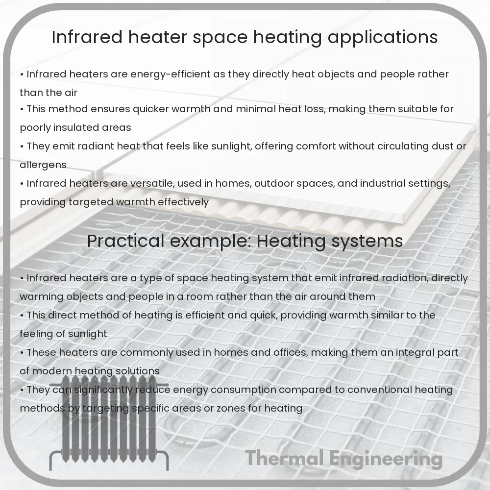 Infrared Heater | Space Heating Applications
