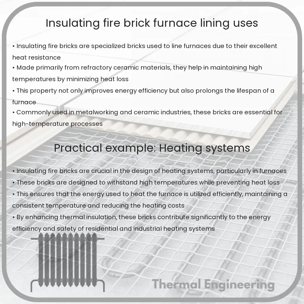 Insulating Fire Brick | Furnace Lining Uses