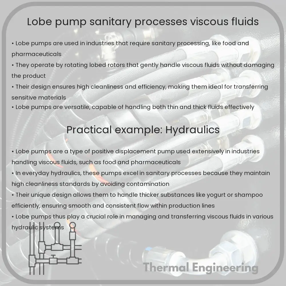 Lobe Pump | Sanitary Processes & Viscous Fluids
