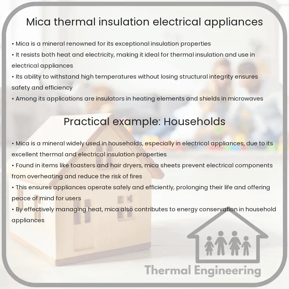 Mica | Thermal Insulation, Electrical Appliances
