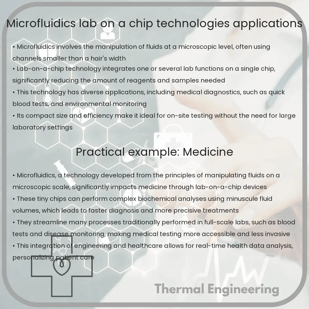 Microfluidics | Lab-on-a-Chip Technologies & Applications
