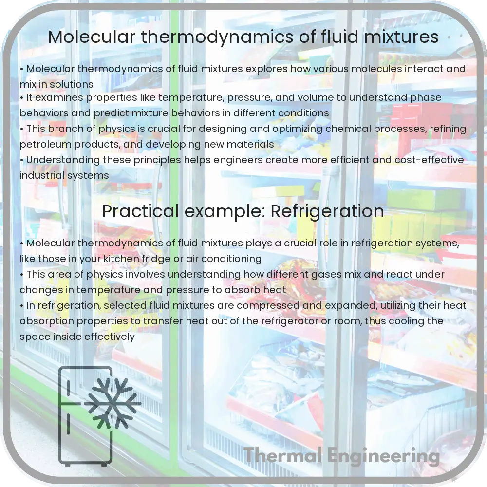 Molecular thermodynamics of fluid mixtures Molecular thermodynamics of fluid mixtures