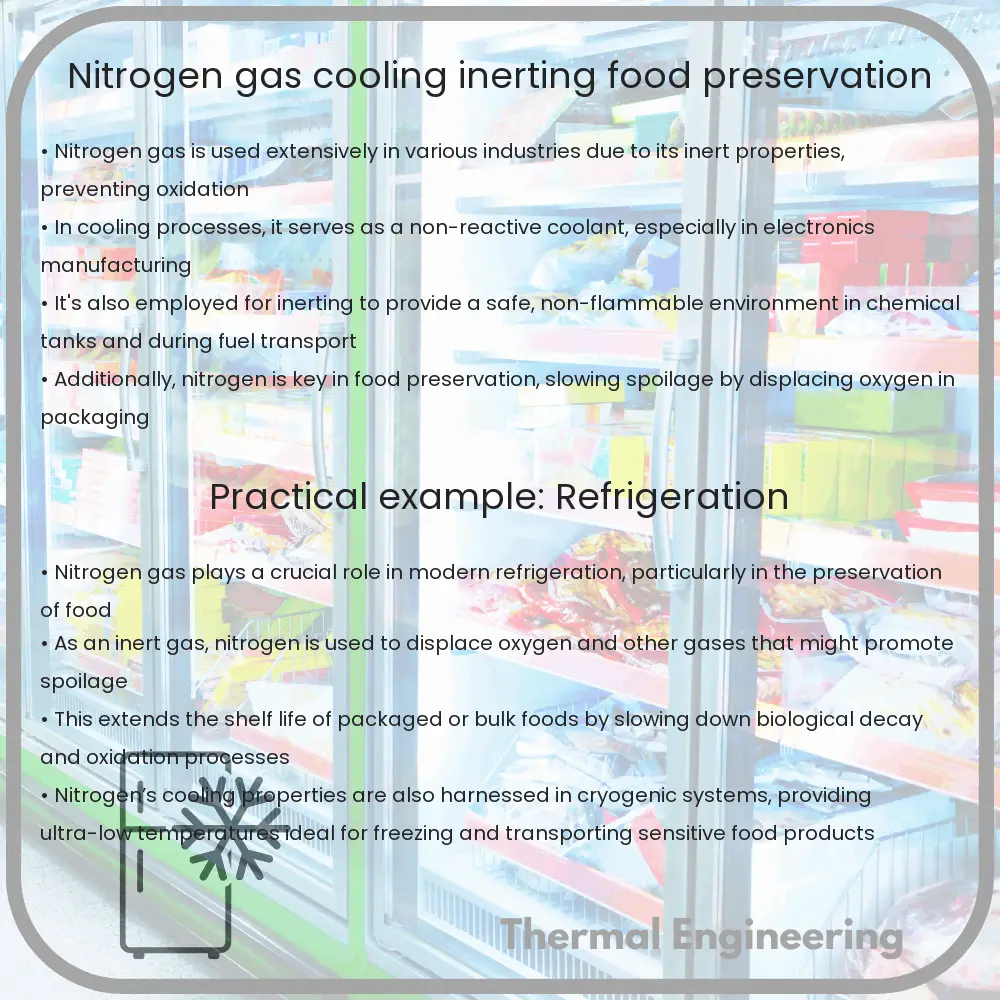 Nitrogen Gas | Cooling, Inerting & Food Preservation