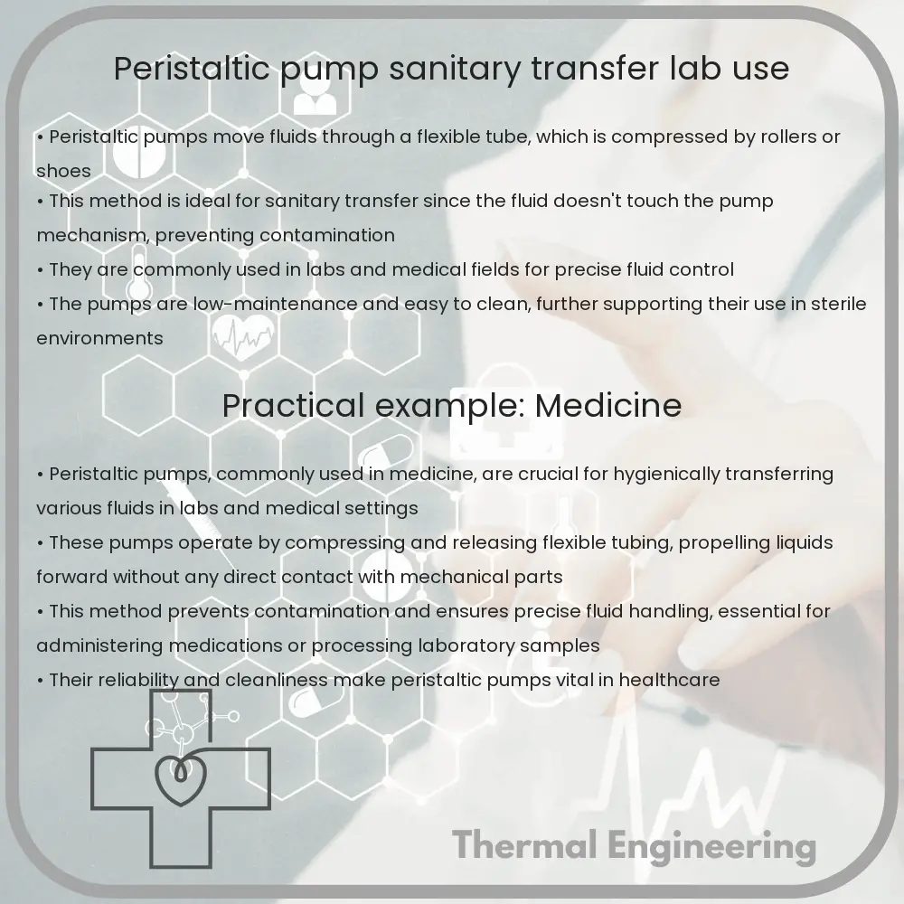 Peristaltic Pump | Sanitary Transfer, Lab Use