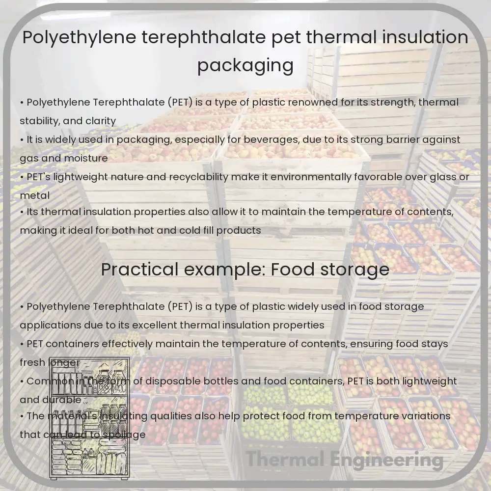 Polyethylene Terephthalate (PET) | Thermal Insulation, Packaging