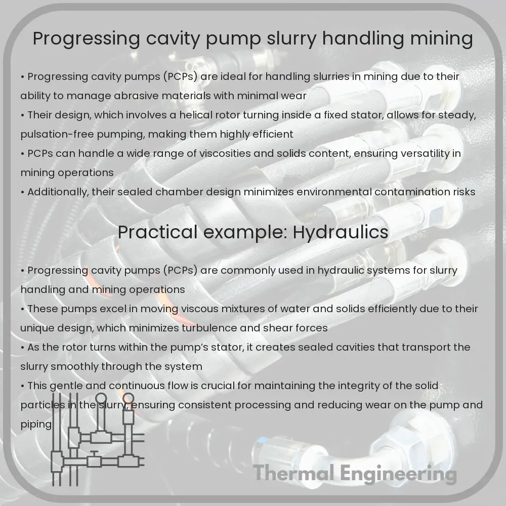 Progressing Cavity Pump | Slurry Handling & Mining