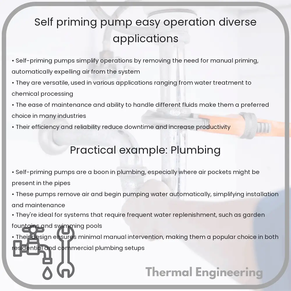 Self-Priming Pump | Easy Operation & Diverse Applications