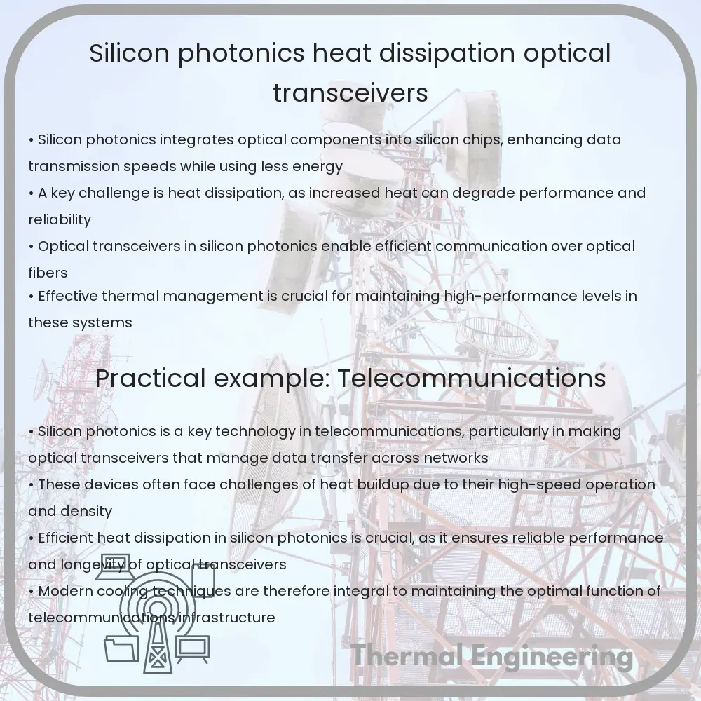 Silicon Photonics | Heat Dissipation, Optical Transceivers
