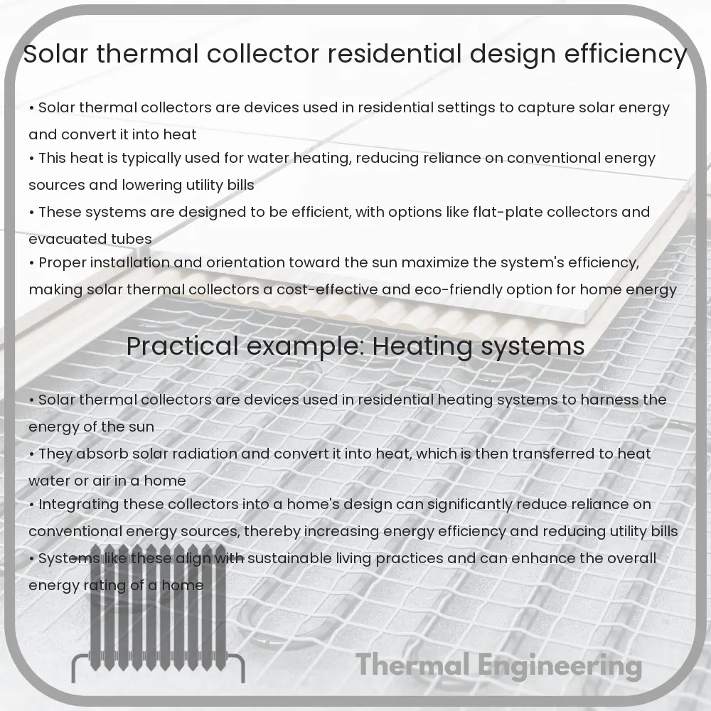 Solar Thermal Collector | Residential Design & Efficiency