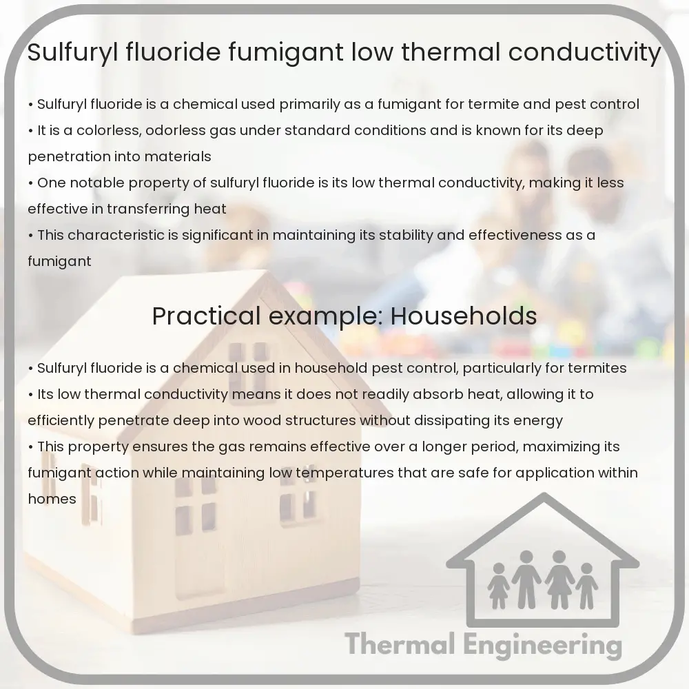 Sulfuryl Fluoride | Fumigant, Low Thermal Conductivity