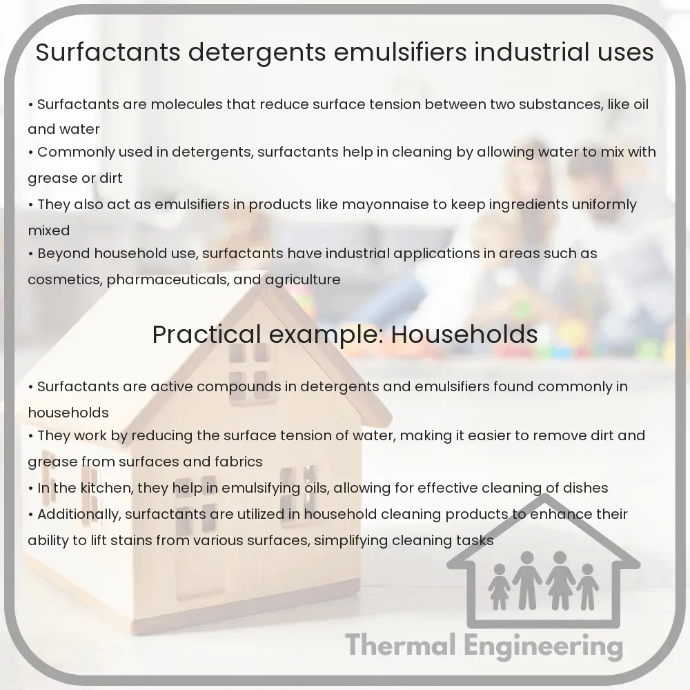 Surfactants | Detergents, Emulsifiers & Industrial Uses