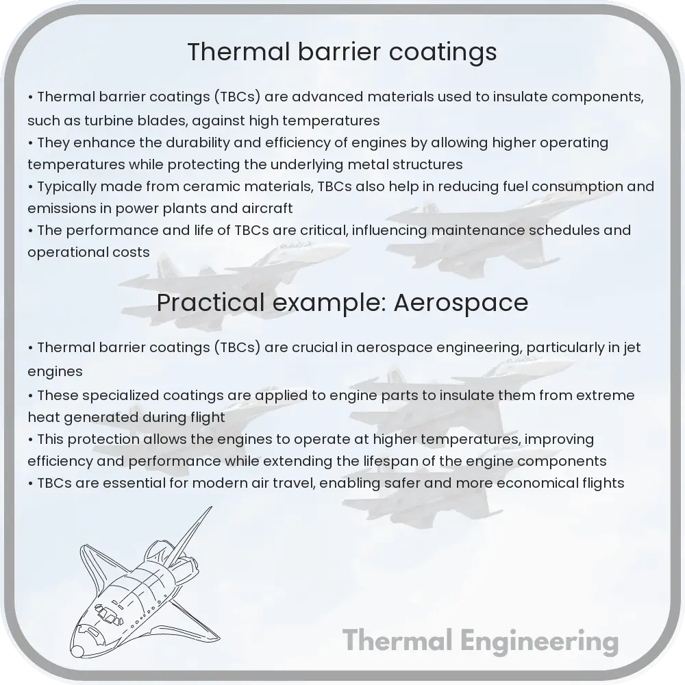 Thermal barrier coatings