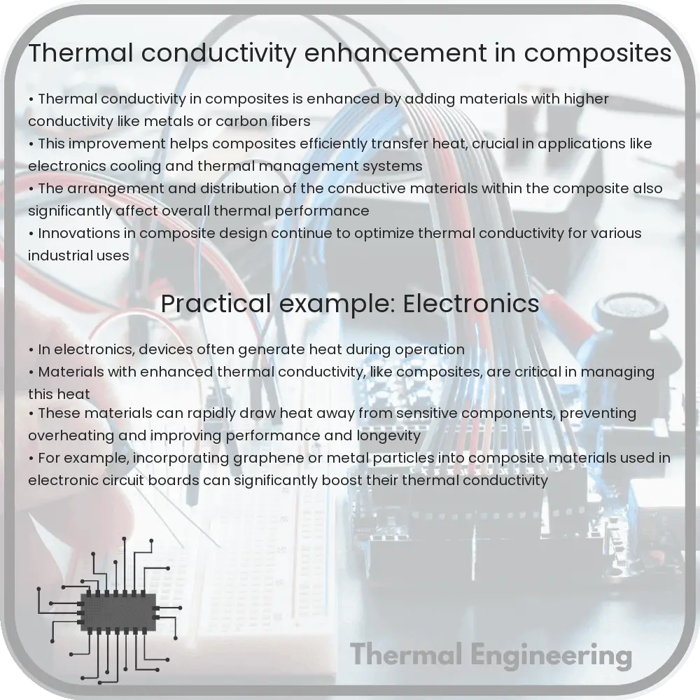 Thermal Conductivity Enhancement In Composites