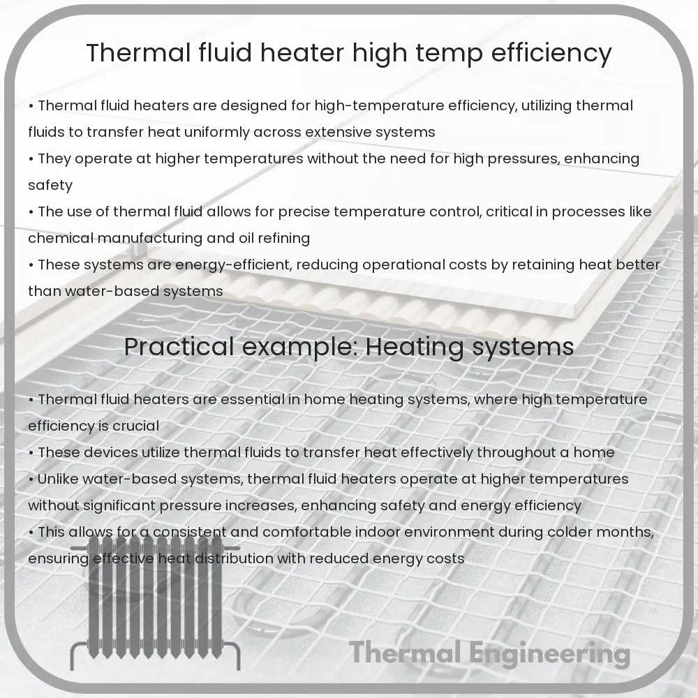 Thermal Fluid Heater | High Temp Efficiency