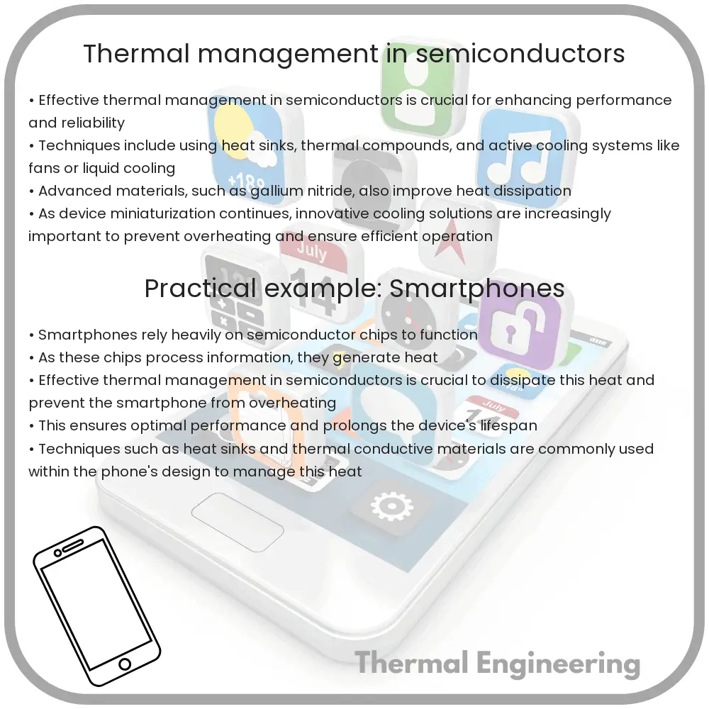 Thermal management in semiconductors