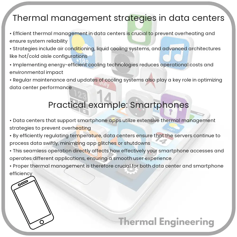 Thermal management strategies in data centers