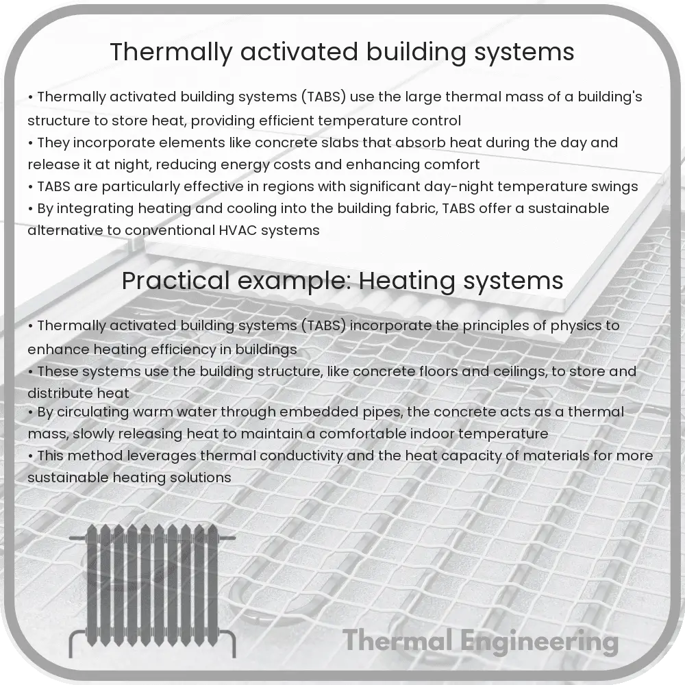 Thermally activated building systems Thermally activated building systems