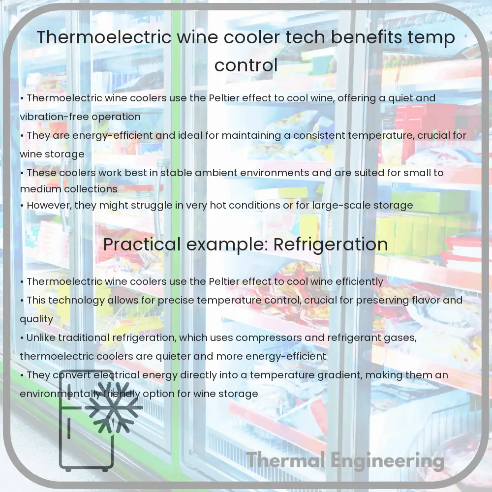 Thermoelectric Wine Cooler | Tech, Benefits, Temp Control