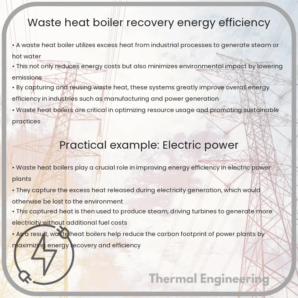 Waste Heat Boiler | Recovery, Energy Efficiency