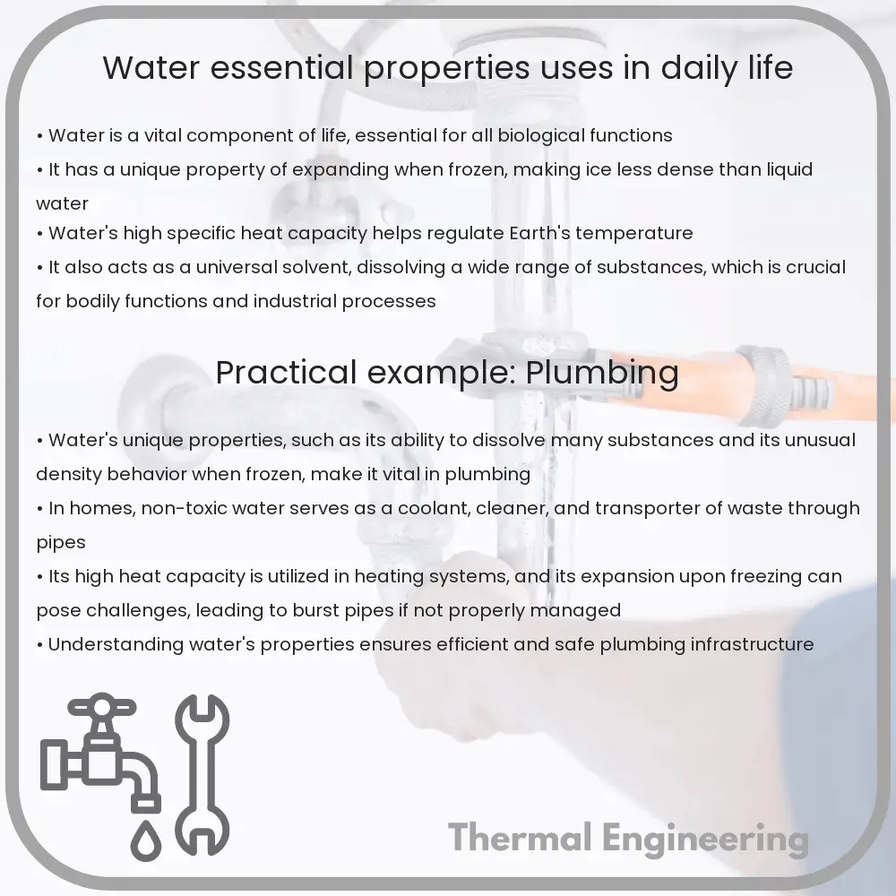 Water | Essential Properties, Uses in Daily Life