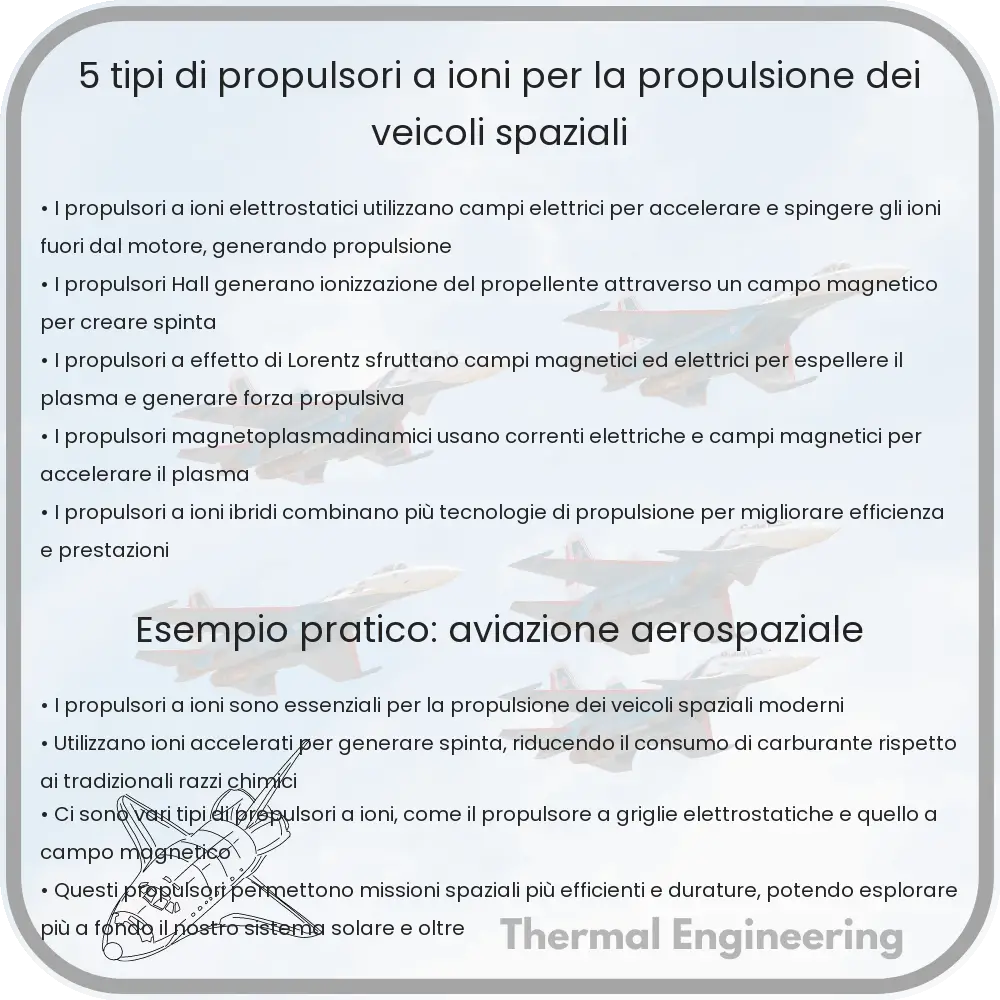5 Tipi di Propulsori a Ioni per la Propulsione dei Veicoli Spaziali