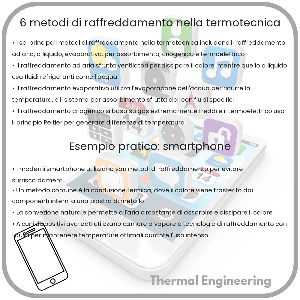 6 Metodi di Raffreddamento nella Termotecnica