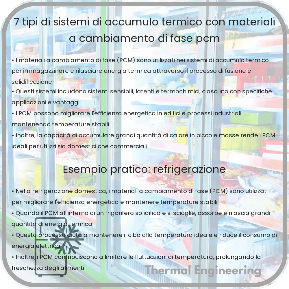 7 Tipi di Sistemi di Accumulo Termico con Materiali a Cambiamento di ...